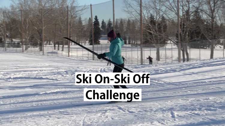 Ski On & Off Challenge - Nordic Ski Lab