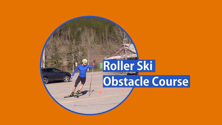 Roller Ski Obstacle Course - Nordic Ski Lab