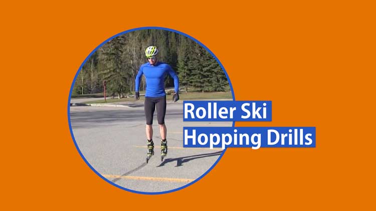 Roller Ski Hopping Drills - Nordic Ski Lab