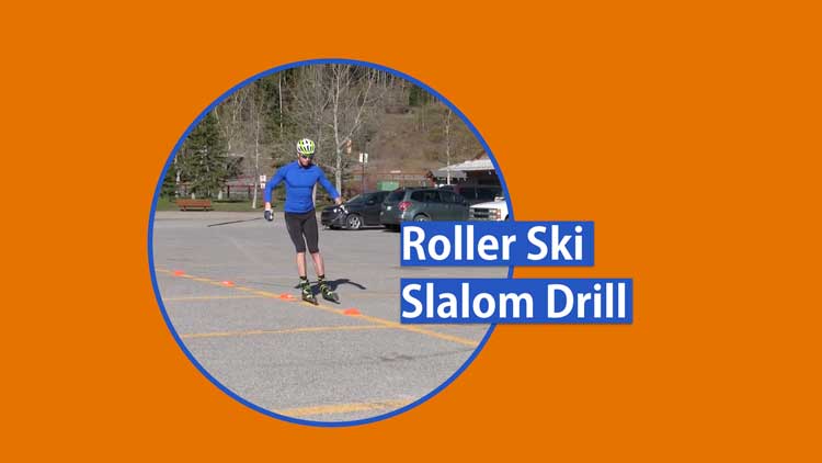 Slalom on Roller Skis - Nordic Ski Lab